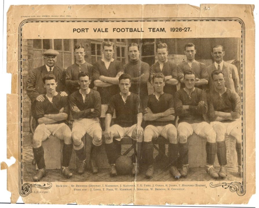 Port Vale team photos over the years - onevalefan.co.uk