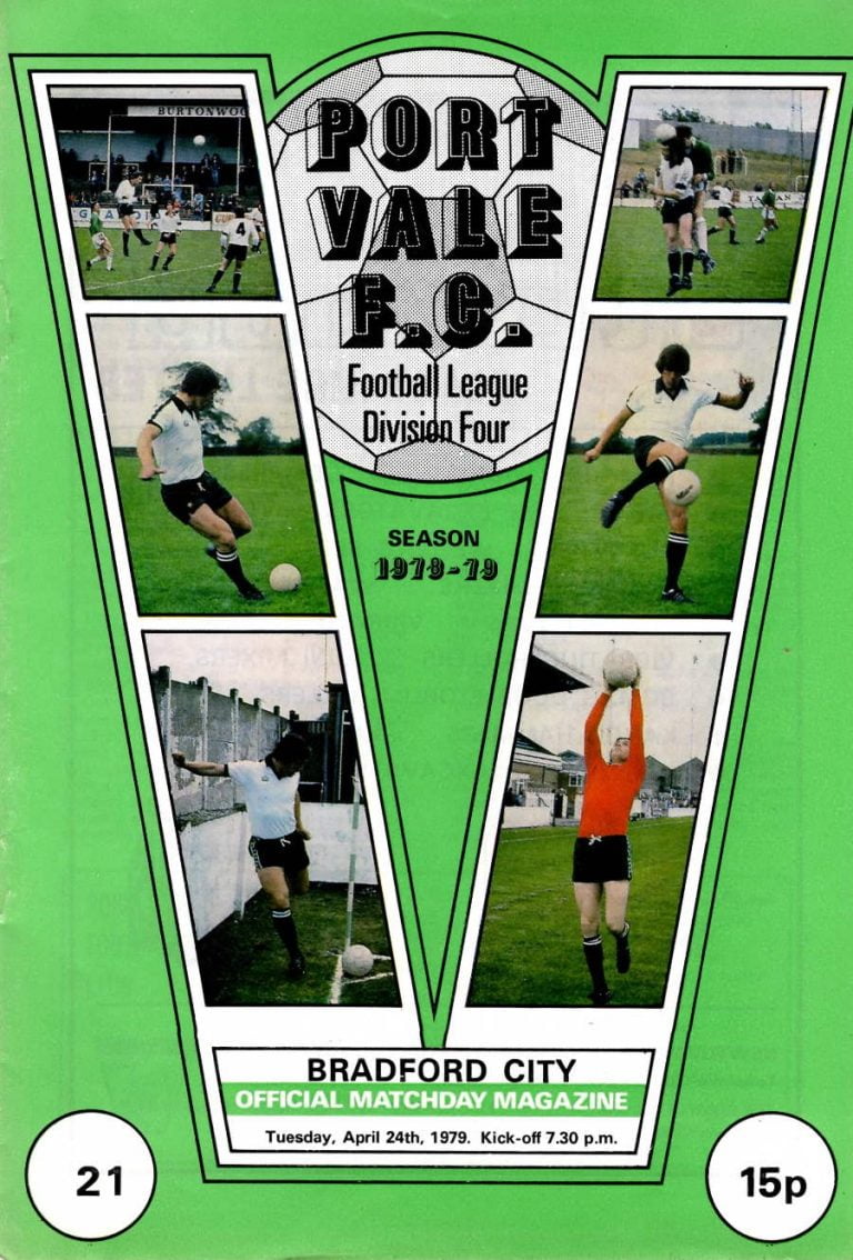 1970s Port Vale photos - a feature by onevalefan.co.uk