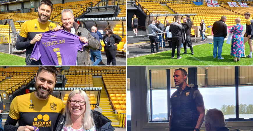 Mini gallery - the Port Vale FC player sponsorship event - onevalefan.co.uk