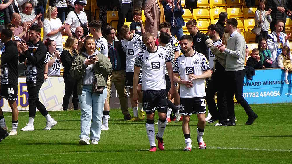 A brief gallery – Port Vale’s final game of the 2022-23 season ...