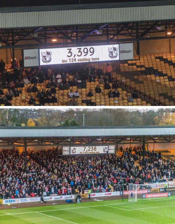 Mini gallery: a fond look back at Port Vale's old Hamil Road scoreboard ...