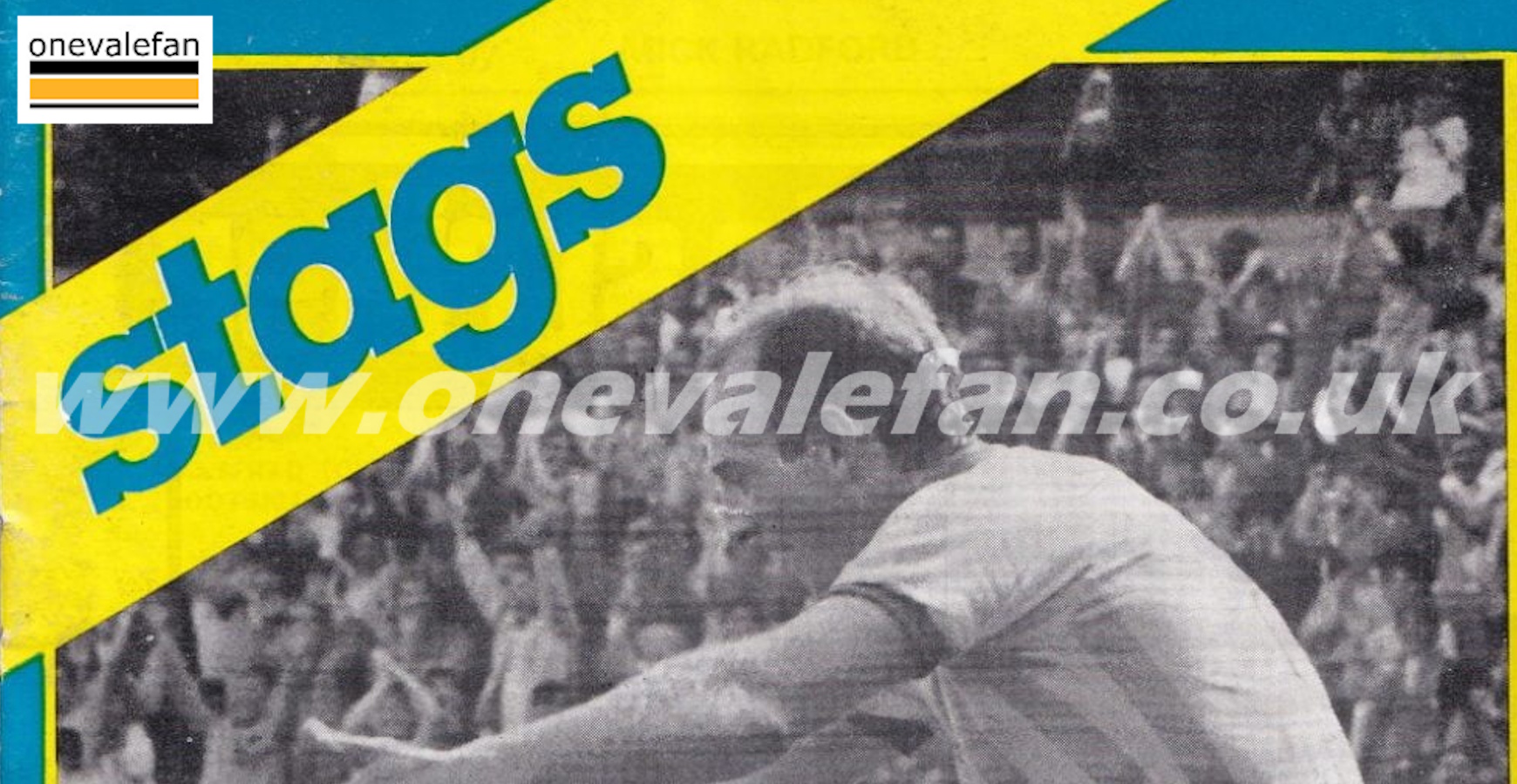 Vintage programme: read Mansfield Town versus Port Vale, 1985 ...